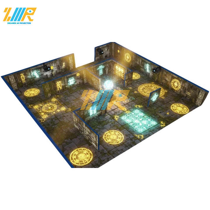 4K Laser Immersive Room Projection Mapping One-Stop Supplier Theme Park ...