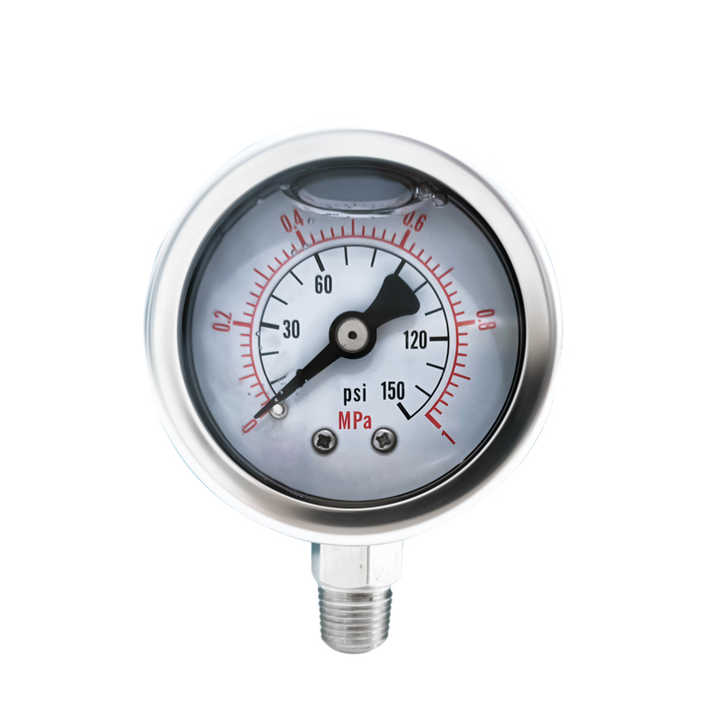 High Quality Stainless Steel Bourdon Tube Pressure Gauge Digital ...