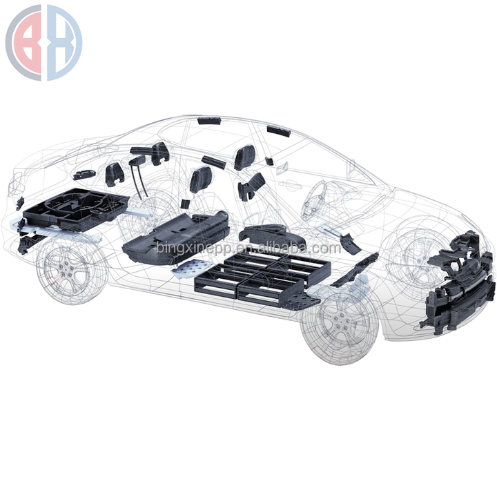 Automotive Lightweight EPP Foam Molded Tool Box with Spare Tire Holder ...