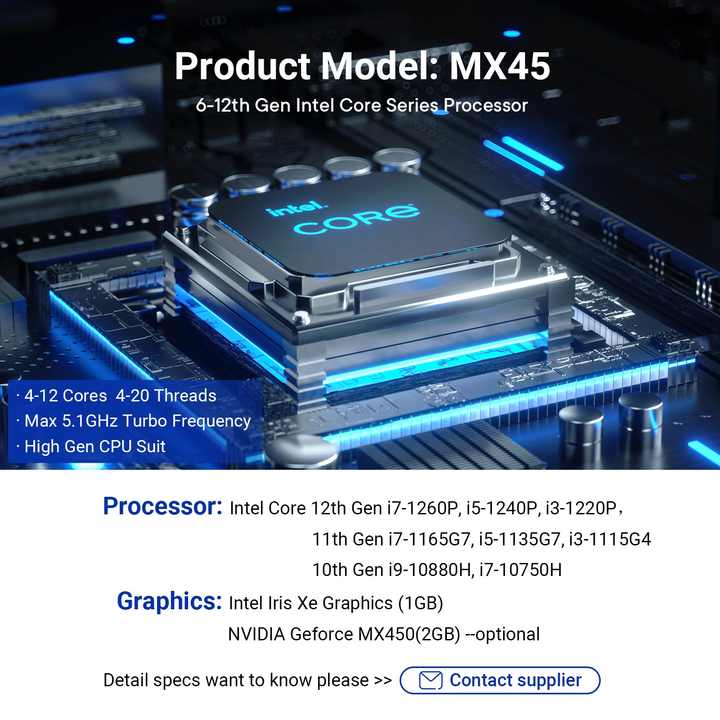 I7 Core 12th Generation Laptops - Powerful and Versatile