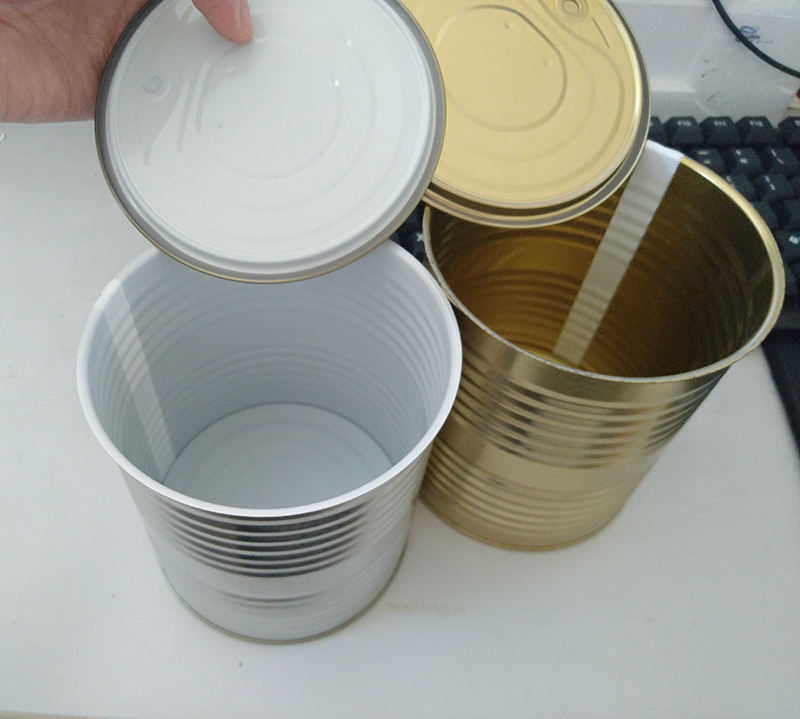Metal Round Tin Can 401x411 for Food Packing – Durable 119mm Height ...
