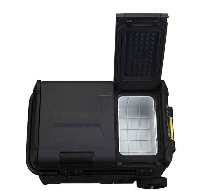 Built-in Batteries 55L Dual-zone Portable Fridge Eurotech Compressor ...