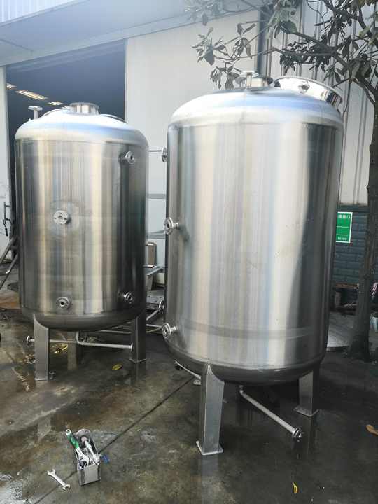 Stainless Steel Storage Tank for Food, Beverage, Liquid for Factory ...