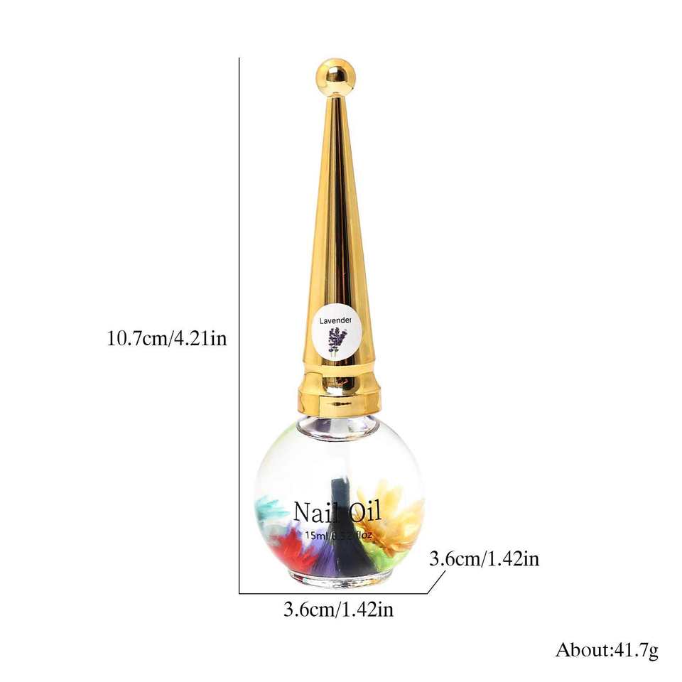 15ml Blossom Cuticle Oil Nail Care Custom Cuticle Oil Packaging Flower ...