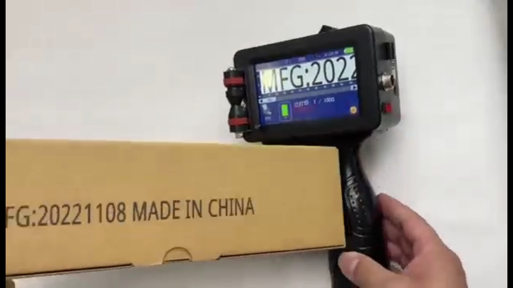 Handheld Printer Coding Machine - Industrial Inkjet Printer