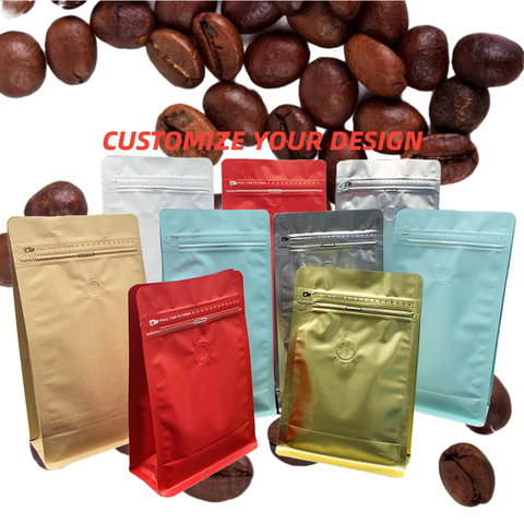 Frosted Kraft Paper Bag Stand up Zipper Bag Kraft Paper Pouch With ...