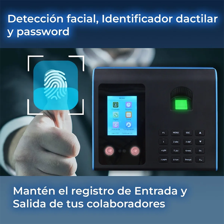 FA01H Time Clock for Employees - Efficient Biometric Attendance