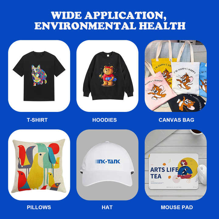 INK-TANK DTF Ink - Premium Color Bottles for Epson Printers