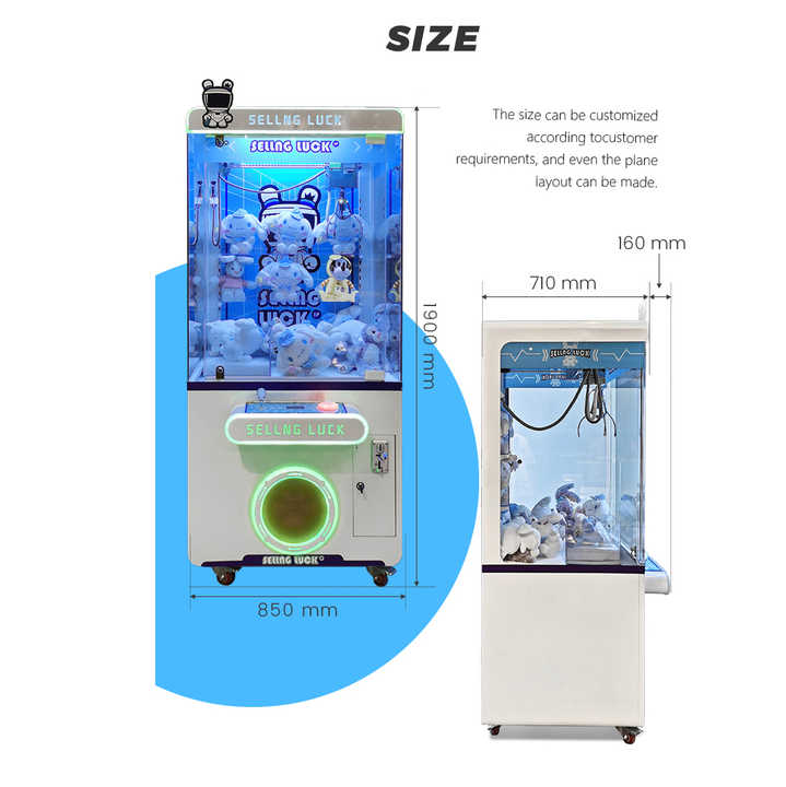 Custom Mini Claw Machine Toys - Fun Vending Arcade Prizes