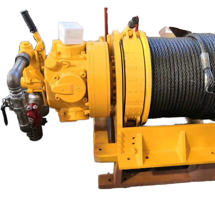 Pneumatic Cable Pulling Winch Machine 2 Ton 5 Ton 10 Ton Air Variety of ...