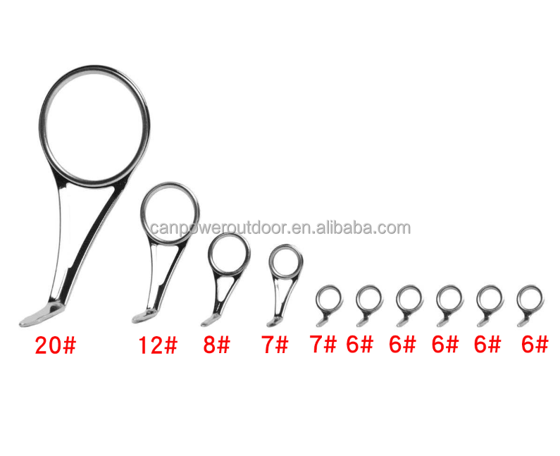 New Guides Ring Diy Fishing Rod Building Guides and Tips Stainless ...