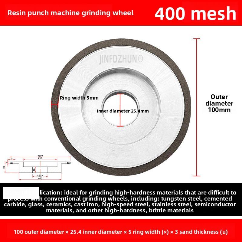 Diamond Punch Grinding Wheel Resin Bond Disk for Tungsten Steel and ...