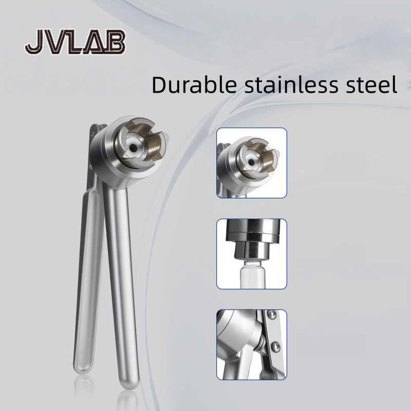 Capping Machine Lid Opener Manual Crimper Tool 20mm Vial 304 Stainless ...