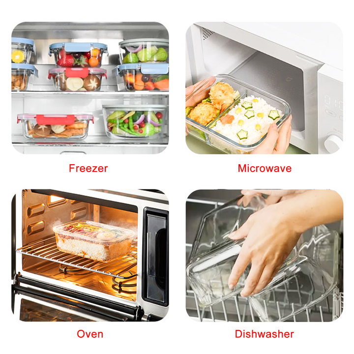 Eco-friendly Meal Prep Containers - BPA Free & Durable