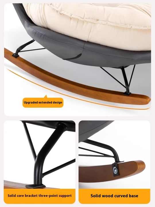 Nordic Single Penguin Chair Modern Light Luxury Hilton Rocking Recliner ...