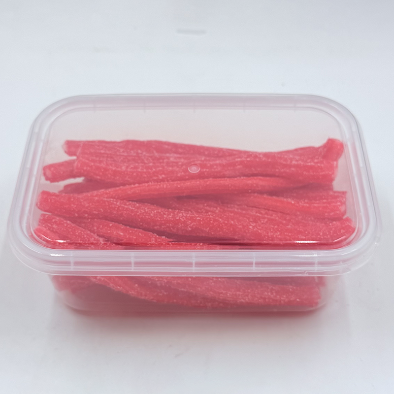 Wholesale Yummy Snack Fruit-Flavored Red Soft Candy Strips Chewy Sour ...