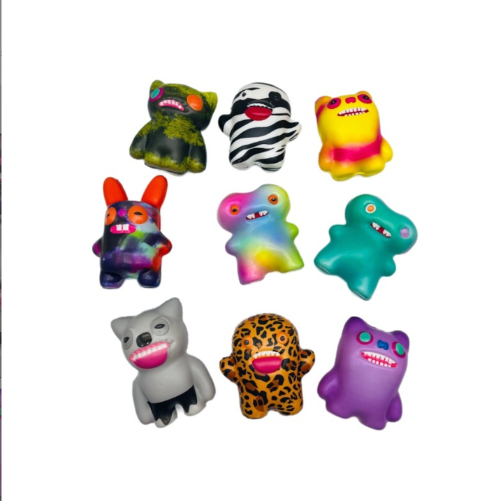 2025 New Squeeze Ugly and Cute Tooth Monster Slow Rising Toy Squishy ...
