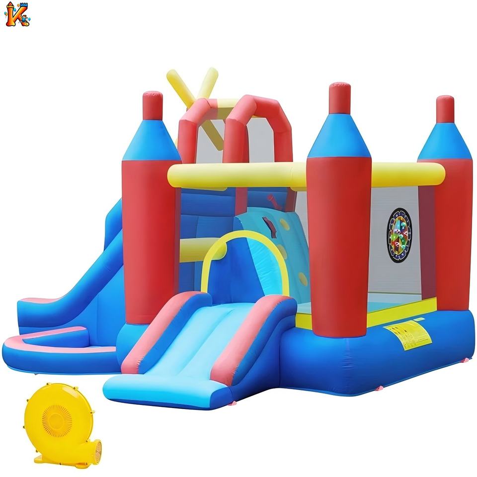 Commercial PVC Inflatable Castle Slide Pool for Kids Summer Sports ...
