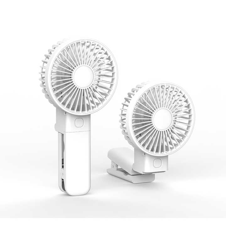 New Trending Foldable Umbrella Clip Fan Neck Hanging Handheld Hand Held ...