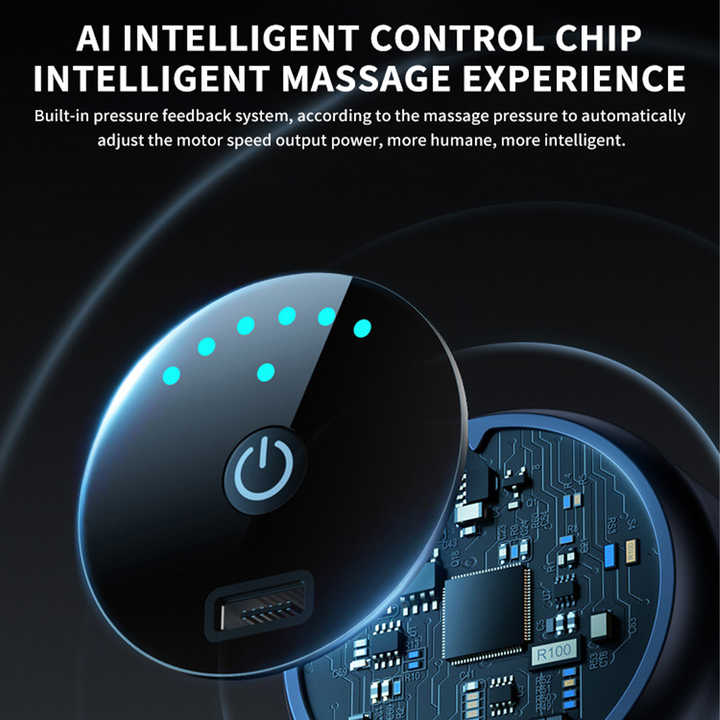 High Frequency Massage Gun Electric Muscle Relaxation For Body Fitness ...