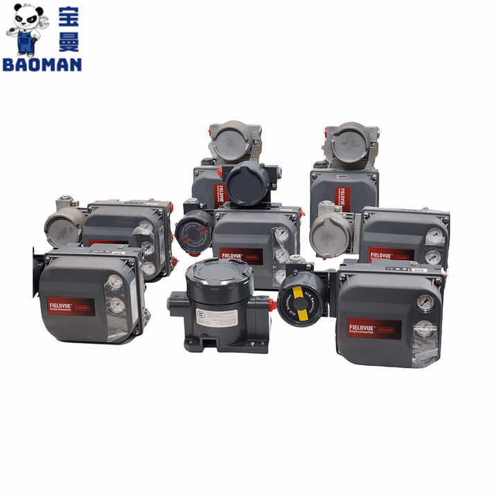 Emerson Fisher Single/Double Acting DVC6200 Smart Electric Wired Valve ...