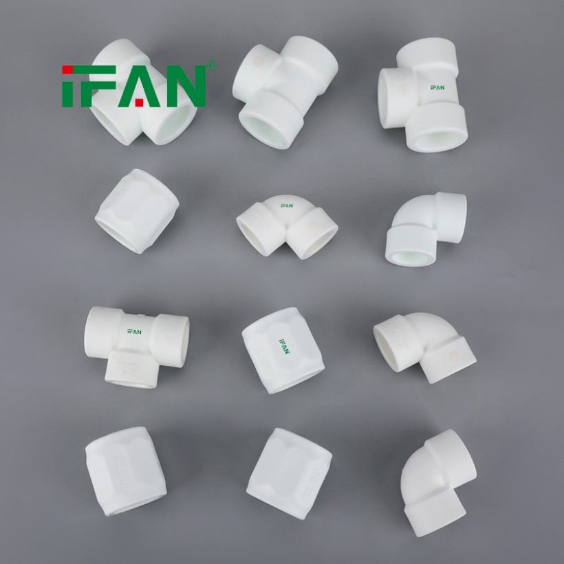 IFAN Free Sample PPR Pipes and Fittings White End Cap PPR Water Pipe ...