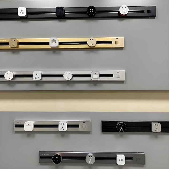 50CM Innovative Track Socket Rails Expandable Customizable Outlets ...