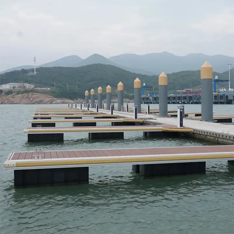 Aluminum Dock System Floating Wharf, Floating Marina Dock Jetty ...