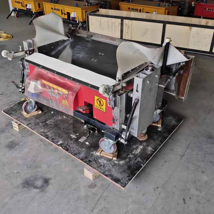 Automatic Wall Plaster Machine - High Efficiency & Quality