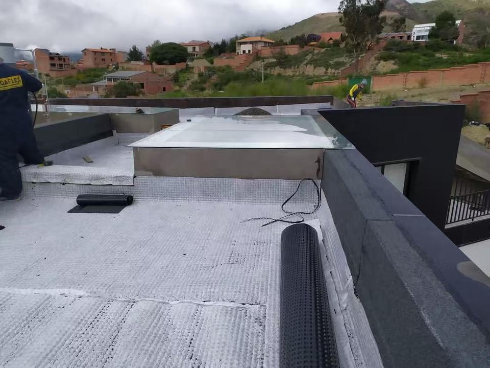 Plastic Drainage Board with CE Mark for European Standard Construction ...