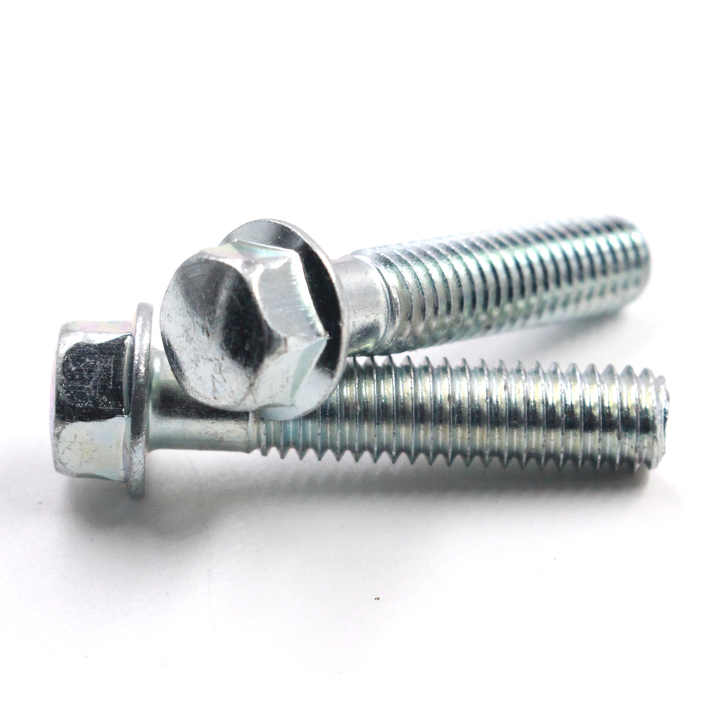Stainless Steel M4 M5 M6 M8 Flat Head Hex Flange Bolts Hex Socket Anti ...