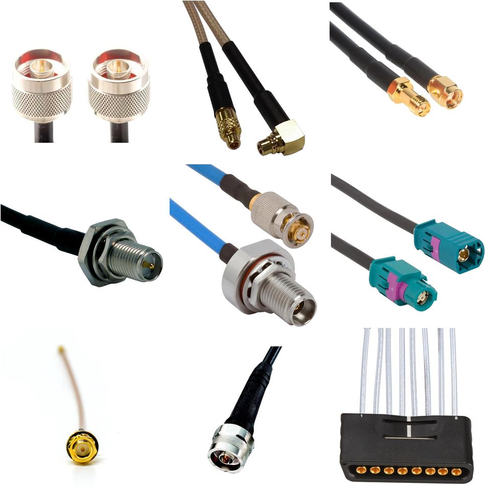 B60B60-223- BNC reverse polarity plug to BNC reverse polarity plug ...