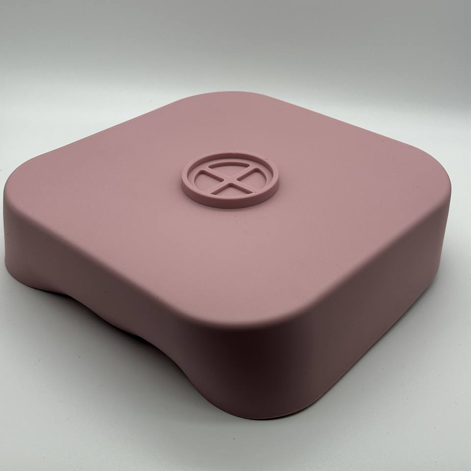 Pink Color Silicone Baking Pans BPA Free Baking Dishes and Pans Fit for ...