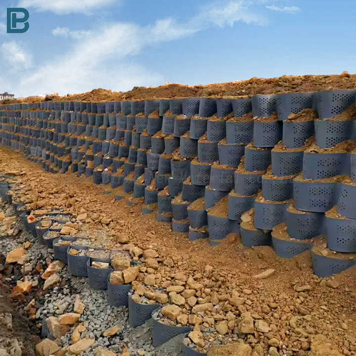 HDPE Geocell for Outdoor Use Plastic PP Perforated Textured Gravel Grid ...