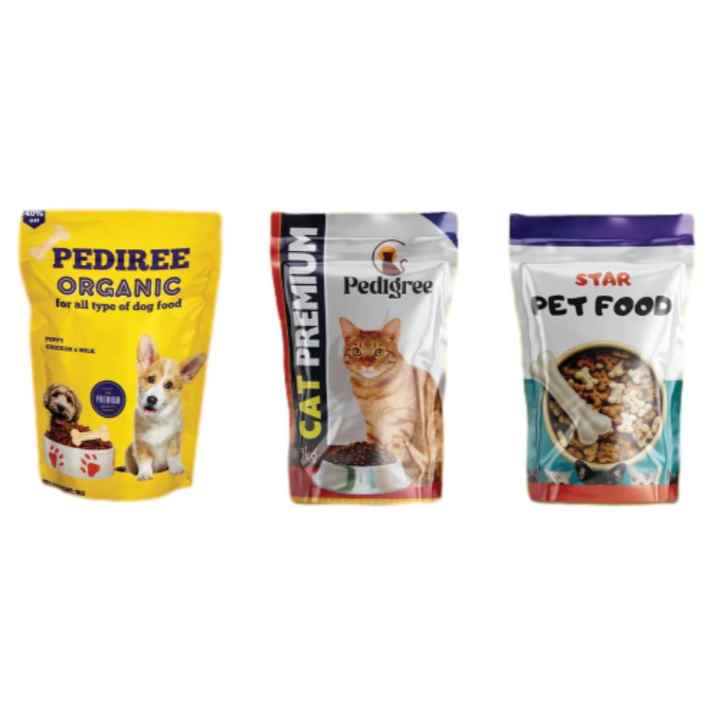 Eco Friendly Pet Food Packages Use Moisture Proof Feature Pe Plastic ...