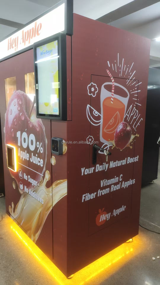 Orange Juice Vending Machine Coin Operated Vending Machine Outdoor ...