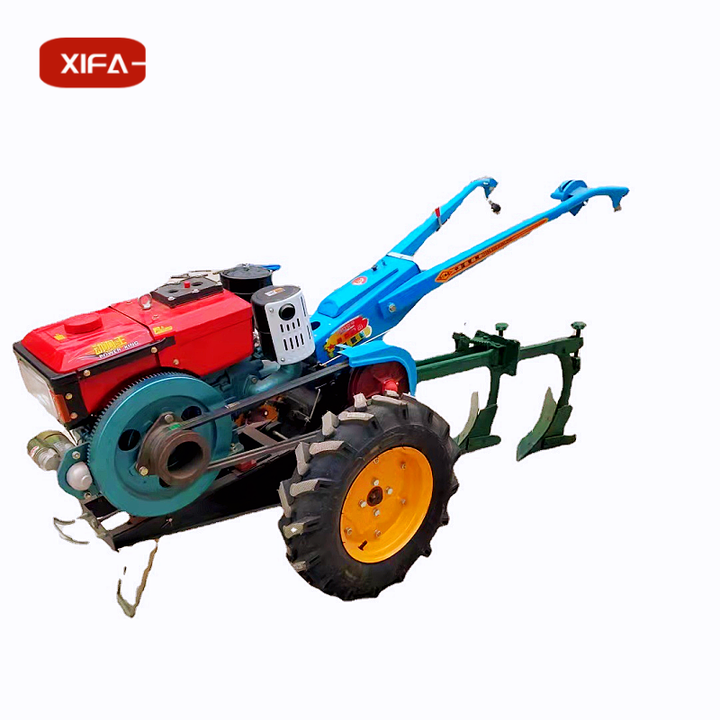 Walking Tractor with Rotary Tiller - Multi-Purpose Farm Machine