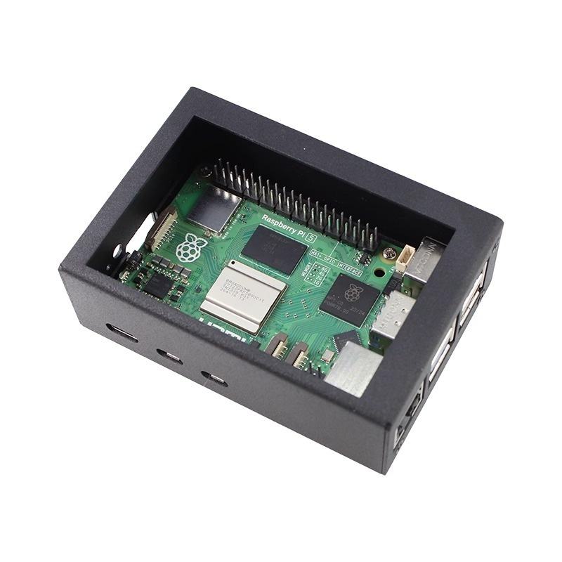 Raspberry Pi 5B with 3.5inch Display - Aluminum Alloy Case
