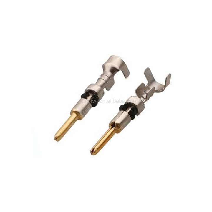 Car Connector Pin Connector Accessory Terminal And Gold-plated Male ...