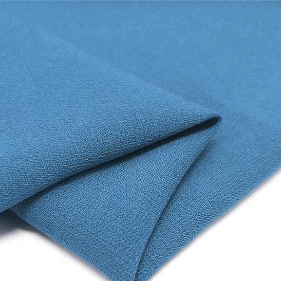 High Quality Polyester Crepe Fabric Non Iron Stretch Techno Scuba Crepe ...