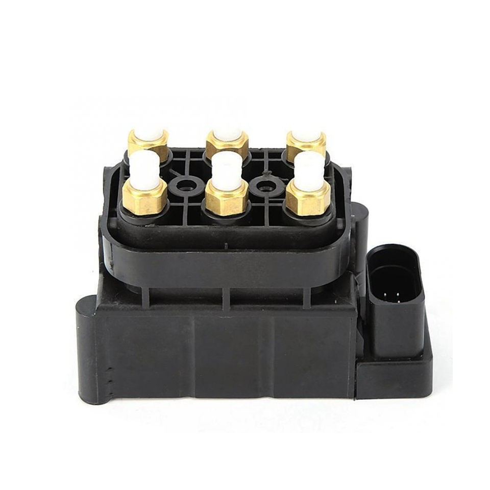 New Air Suspension Compressor Solenoid Valve Block 7L0698014 7P0698014 ...