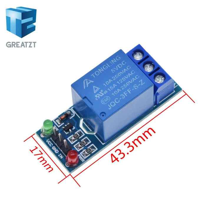 GREATZT 5v 1 2 4 6 8 Channel Relay Module with Optocoupler. Relay ...