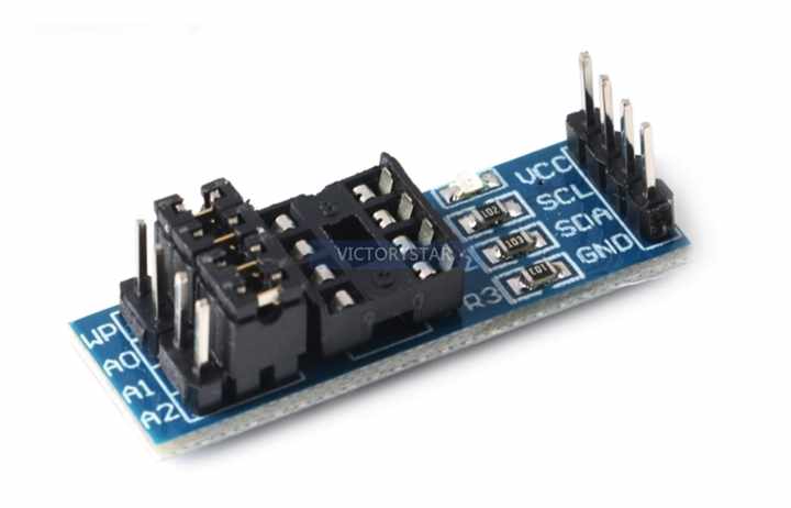 At24cxx I2c Interface Eeprom Storage Module 8p chip holder excluding ...