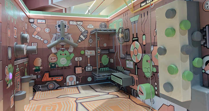 Super Mario Adventure Challenge Course Interactive Themed Obstacle Game ...