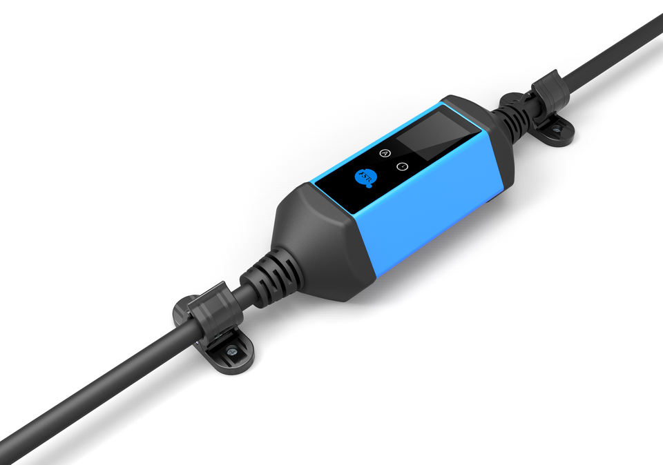 Fisher 32a 22kw Portable Ev Charger with Type2 Connector Plug for TESLA ...