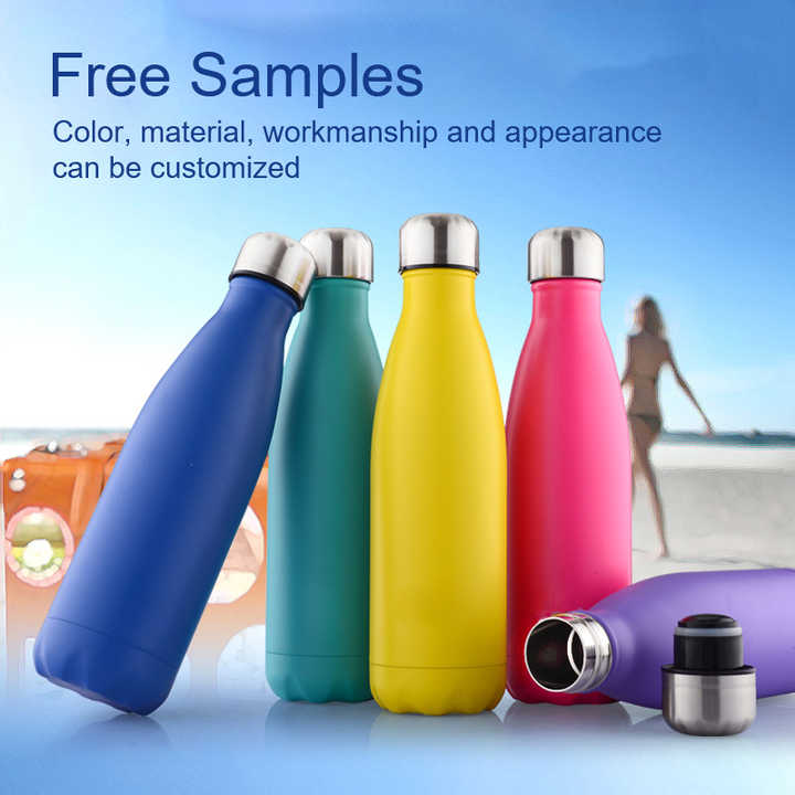 Custom Stainless Steel Vacuum Flask Oem Logo Free Sample Drink Water ...