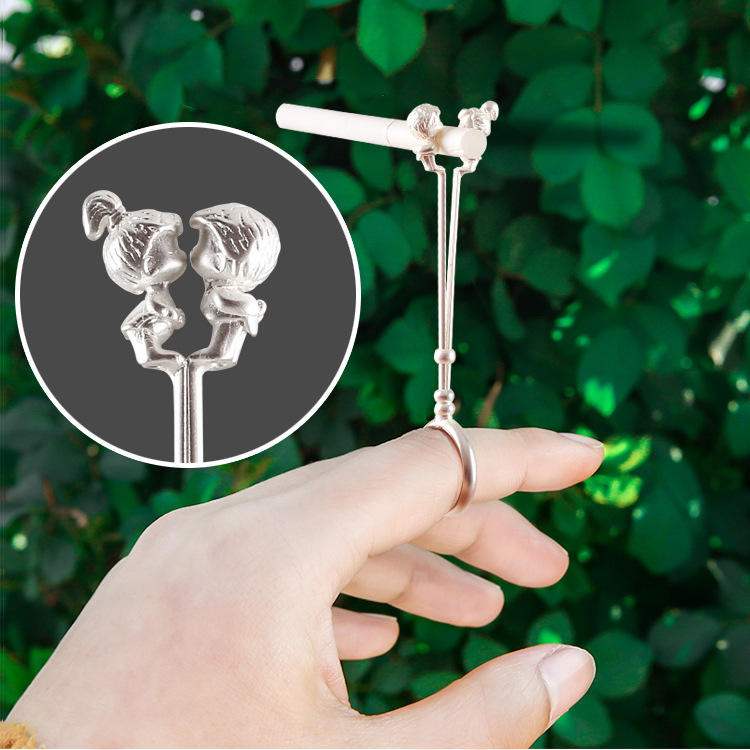 Angel Shaped Cigarette Ring Holder Universal for Thick Medium Thin ...