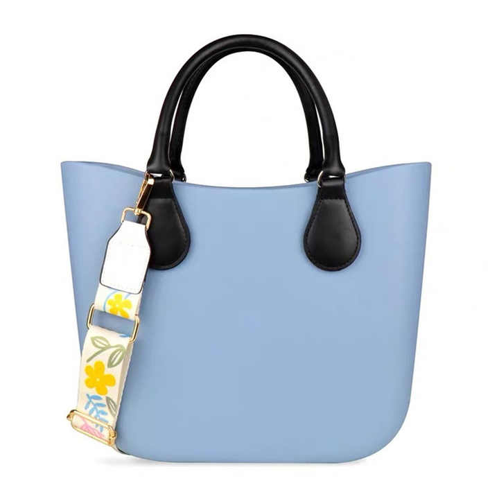 Fashion Italy Classic Style Candy Color EVA Rubber Bag Women Waterproof ...