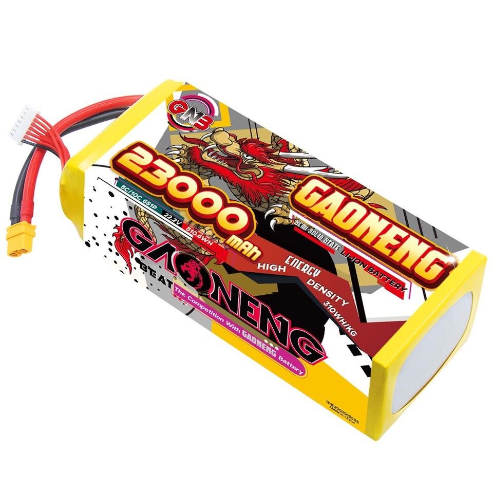 GNB High Energy 26000mAh 6S 22.2V 5C Lipo Semi-Solid Battery for Power ...