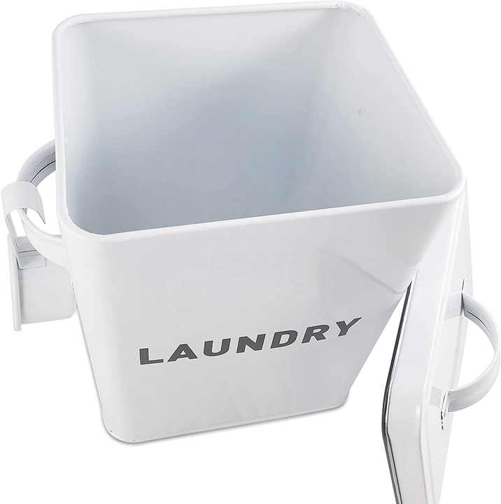 Metal Laundry Powder Storage Box - Sustainable & Stylish